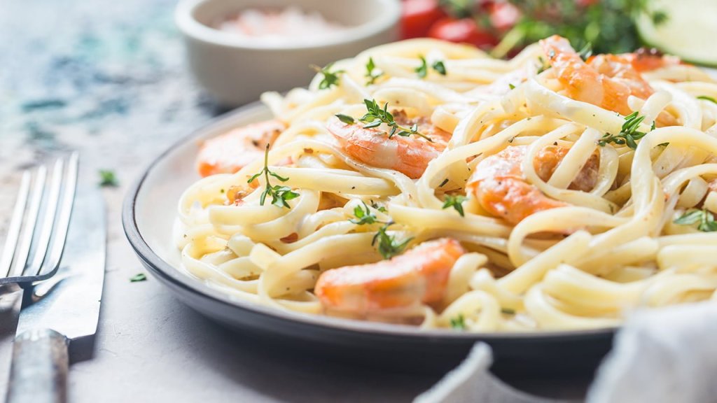 Pasta sa lososom — Fagor.RS Najzdraviji domaći recepti